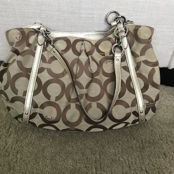 Coach | Bags | Coach Tan Purse | Poshmark